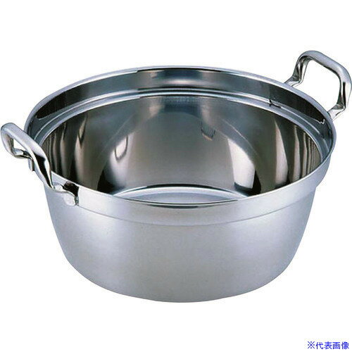 オレンジブック トラスコ中山　TRUSCOTKG SAパワー・デンジ 円付鍋 39cm 〔品番:AEV1439〕[ 注番:1387780]特長●あらゆる熱源に対応・単層極厚底構造がプロの過酷な厨房を耐え抜きます。●高耐久ボディ・鍋本体には耐...