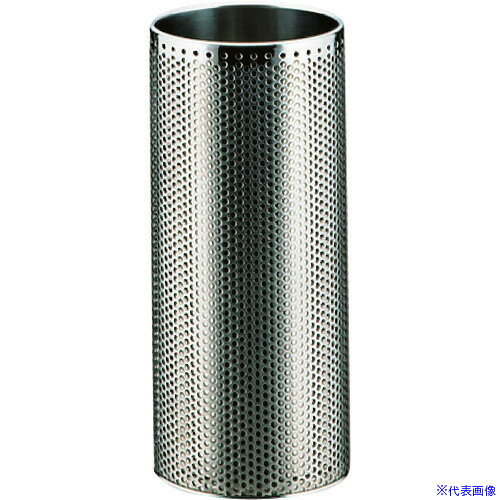 オレンジブック トラスコ中山　TRUSCOTKG SA傘立メッシュDX 〔品番:ZKS22〕[ 注番:1389882]特長●シンプルなデザインの傘立てです。仕様仕様2●直径×高さ(mm)：215×475●材質：ステンレス材質/仕上セット内容...