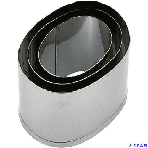 オレンジブック トラスコ中山　TRUSCOTKG SA 18-8業務用 抜型 小判 3個セット 〔品番:BNK8001〕[ 注番:1392633]特長●3個セットで便利です。仕様仕様2●材質：18−8ステンレス材質/仕上●材質：18−8ステ...