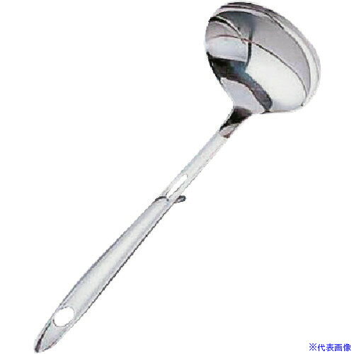 オレンジブック トラスコ中山　TRUSCOTKG 18-8食卓工房 お玉 小 〔品番:QSKB102〕[ 注番:1392908]特長●鍋、どんぶりのフチに立て掛けられるストッパーが付いています。仕様仕様2●サイズ：小●幅×奥行(mm)：58...