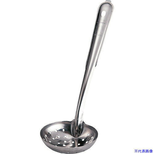 オレンジブック トラスコ中山　TRUSCOTKG SA18−0お玉杓子 穴明 (カギ付)10.5cm 〔品番:BOT07105〕[ 注番:1394215]特長●耐久性抜群なステンレスを使用しています。仕様仕様2●直径×柄長(mm)：105×...