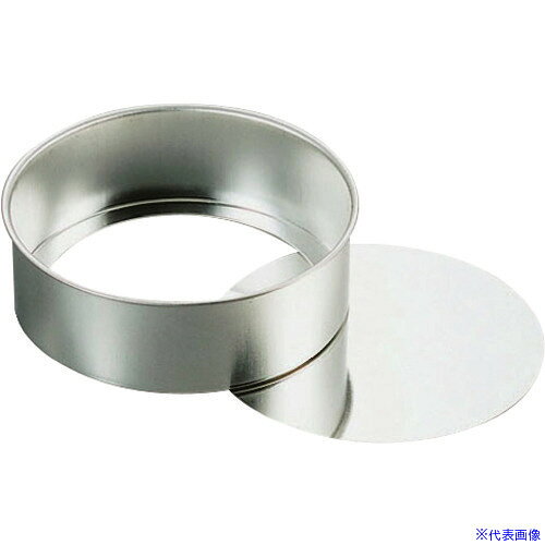 オレンジブック トラスコ中山　TRUSCOTKG ブリキデコ底取型 15cm 〔品番:WDK05015〕[ 注番:1396098]特長●オーソドックスなケーキ型です。仕様仕様2●サイズ(cm)：15●内径×深さ(mm)：150×60●材質：...