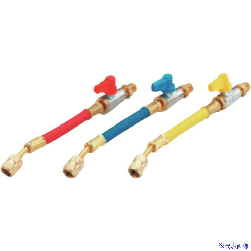 オレンジブック トラスコ中山　TRUSCOタスコ バルブ付ホースアダプター 〔品番:TA131R〕[ 注番:1432193]特長仕様●色：赤・青・黄仕様2●1/4″フレアオス×1/4″フレアメス(ムシ押し付)材質/仕上セット内容/付属品注意...