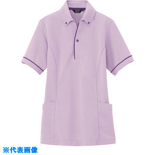 オレンジブック トラスコ中山　TRUSCOアイトス サイドポケット半袖ポロシャツ(男女兼用) ラベンダー 3L 〔品番:76680693L〕[ 注番:1433124]特長●スマホも入る大きなサイドポケット付きです。仕様●色：ラベンダー●サイ...