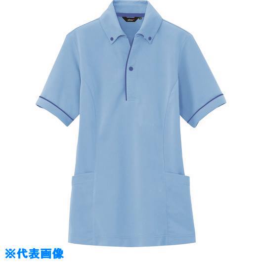 オレンジブック トラスコ中山　TRUSCOアイトス サイドポケット半袖ポロシャツ(男女兼用) サックス 5L 〔品番:76680075L〕[ 注番:1433135]特長●スマホも入る大きなサイドポケット付きです。仕様●色：サックス●サイズ：...