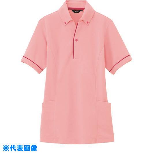 オレンジブック トラスコ中山　TRUSCOアイトス サイドポケット半袖ポロシャツ(男女兼用) ピンク LL 〔品番:7668160LL〕[ 注番:1433170]特長●スマホも入る大きなサイドポケット付きです。仕様●色：ピンク●サイズ：LL...