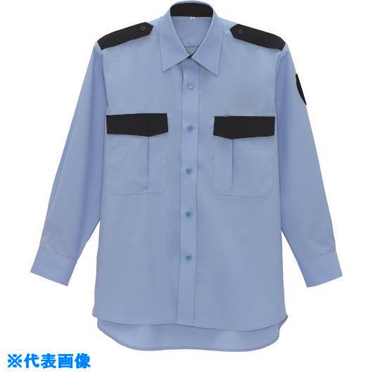 オレンジブック トラスコ中山　TRUSCOアイトス 長袖シャツ ライトサックス 5L 〔品番:670350375L〕[ 注番:1438051]特長●機能性と快適性を追求したプロ仕様の警備服です。仕様●色：ライトサックス●サイズ：5L●タイプ...
