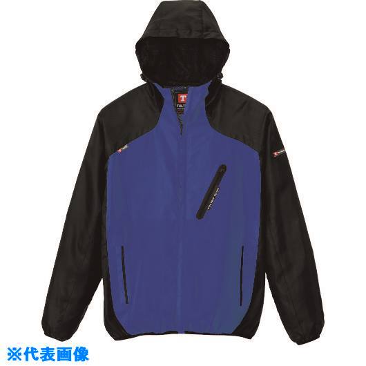 オレンジブック トラスコ中山　TRUSCOアイトス パーカーブルゾン(男女兼用) ロイヤルブルー×ブラック 5L 〔品番:103021065L〕[ 注番:1439164]特長●屋外での作業、風やほこりのたつ現場で役立つパーカーブルゾンです。...