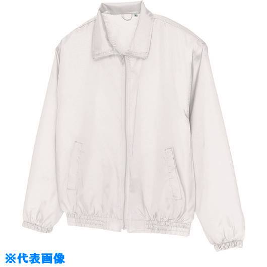 オレンジブック トラスコ中山　TRUSCOアイトス 裏メッシュブルゾン(男女兼用) ホワイト S 〔品番:50102001S〕[ 注番:1439222]特長●定番の裏メッシュブルゾンです。仕様●色：ホワイト●サイズ：S仕様2●ファスナー：ビ...