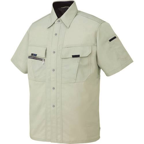 オレンジブック トラスコ中山　TRUSCOアイトス 半袖シャツ(男女兼用) アースグリーン 5L 〔品番:90370055L〕[ 注番:1439436]特長●部屋干しできるワークウェア、オンリーアイトスで時乾短縮です。仕様●色：アースグリー...