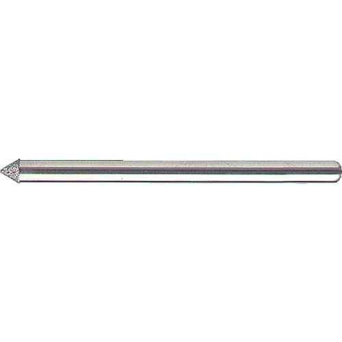 オレンジブック トラスコ中山　TRUSCOTRUSCO ダイヤモンドバー Φ3X刃長2.3X軸3 #100 〔品番:T3281C〕[ 注番:1441256]特長●乾式での使用は可能ですが、研削液を使用すれば精度・仕上がりが良くなり、切れ味・...