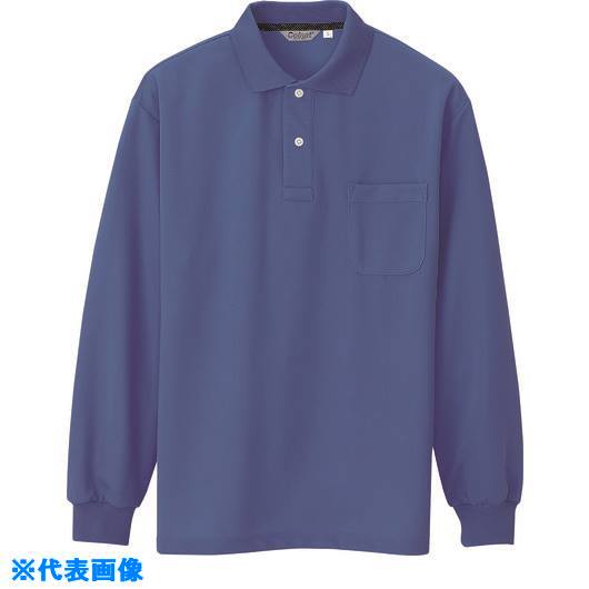 オレンジブック トラスコ中山　TRUSCOアイトス メンズ長袖ポロシャツ ブルー 5L 〔品番:CL10010035L〕[ 注番:1442828]特長●東レ“コンフォートセンサー”を使用しています。●汗を良く吸い、すぐ乾きます。●白でも透け...