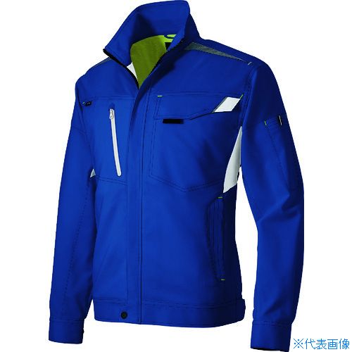 オレンジブック トラスコ中山　TRUSCOアイトス 長袖サマーブルゾン(男女兼用) ロイヤルブルー L 〔品番:2530006L〕[ 注番:1443751]特長●軽くて強く動きやすい、やさしい肌触りのワークウエアです。仕様●色：ロイヤルブル...