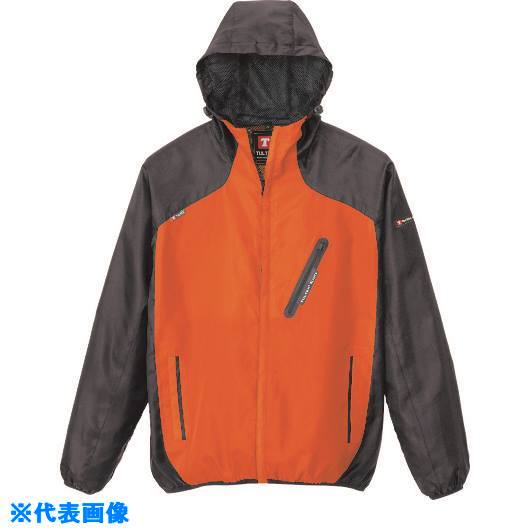 オレンジブック トラスコ中山　TRUSCOアイトス パーカーブルゾン(男女兼用) オレンジ×チャコール 4L 〔品番:103021634L〕[ 注番:1443899]特長●屋外での作業、風やほこりのたつ現場で役立つパーカーブルゾンです。仕様...