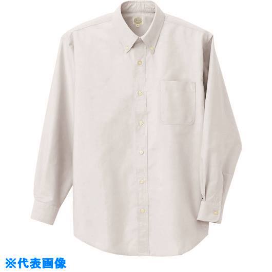 オレンジブック トラスコ中山　TRUSCOアイトス 長袖T/Cオックスボタンダウンシャツ(男女兼用) ホワイト SS 〔品番:7822001SS〕[ 注番:1444157]特長●ゆったりシルエットのオックスフォードシャツです。仕様●色：ホワ...