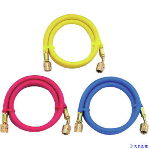 オレンジブック トラスコ中山　TRUSCOタスコ R22,R12,R5021/4″チャージホース 〔品番:TA136C1〕[ 注番:1449500]特長仕様●接続口径5/16″●フレアホース(cm)：150●色：赤●常用圧力(Mpa)：5....