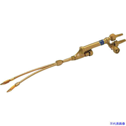 オレンジブック トラスコ中山　TRUSCOタスコ 2火口バーナー 〔品番:TA3702H〕[ 注番:1457788]特長●先端部分がフレキシブルになっているので、火口の方向と角度が作業に応じて調整できます。仕様●ガスボンベ：アセチレン・サン...