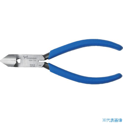 オレンジブック トラスコ中山　TRUSCOTTC 結束バンドニッパー 〔品番:KBN125〕[ 注番:1461791]特長●結束バンドを掴んで締めて、サクッとツラ切りが可能で、これ一本で結束完結です。●刃には結束バンドを掴むための専用セレー...