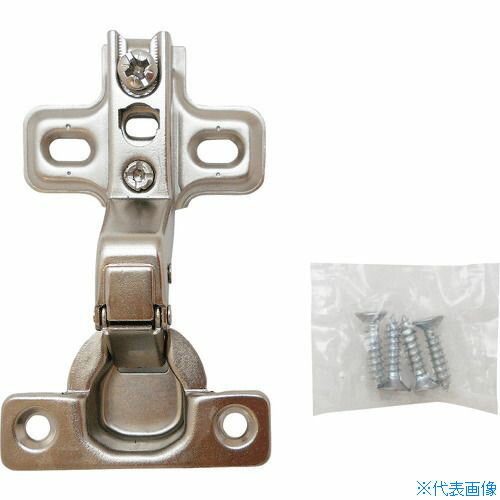 オレンジブック トラスコ中山　TRUSCOWAKI スライド丁番2個セット NS‐2655 26mm インセット 〔品番:NS26552P〕[ 注番:1476149]特長用途●キャビネットや戸棚の丁番のお取替えに。仕様●全長(mm)：89●...