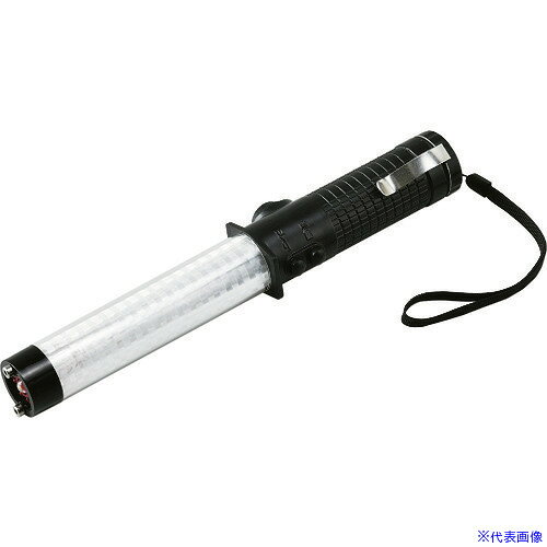 オレンジブック トラスコ中山　TRUSCO緑十字 LED合図灯(マルチタイプ) 赤⇔青 LED×3種計11個 YDT−290 全長:290mm サーチライト+ブザー+レスキューハンマー機能+底部マグネット付 〔品番:325012〕[ 注番:...