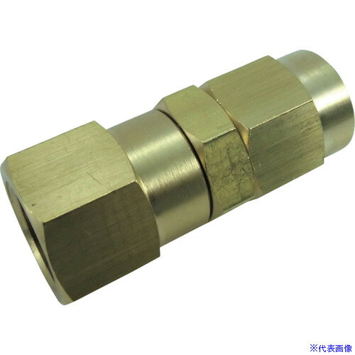 オレンジブック トラスコ中山　TRUSCOチヨダ 配管継手 ユニバーサルソケット 12mm・RC3/8 〔品番:H83FU〕[ 注番:1484541]特長●袋ナットによる締め込み式です。仕様●接続口径D：Rc3/8●使用流体：空気・水●タイ...