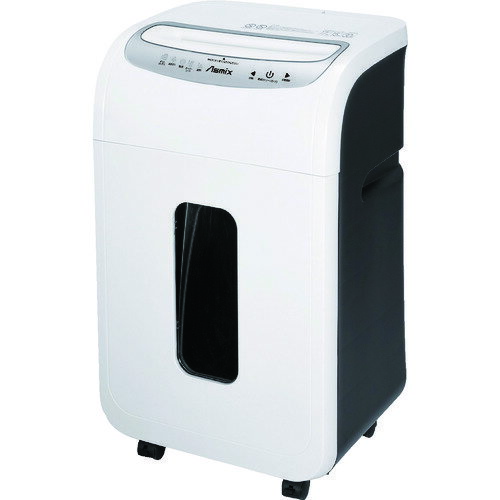 オレンジブック トラスコ中山　TRUSCOASKA クロスカットシュレッダー 〔品番:S69〕[ 注番:1486945]特長●細断中ダストボックス内をLEDで照らしてくれます。●同価格帯の中で最大細断枚数が26枚（50Hz)と多く連続使用時...