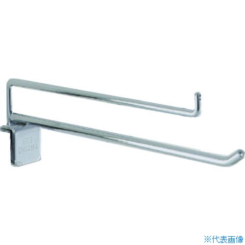 オレンジブック トラスコ中山　TRUSCOIRIS 2段フック φ6×D100 〔品番:117121〕[ 注番:1488188]特長用途●陳列とプライスの表示を同時に。仕様●名称：2段フック　φ6×D100●フック寸法 径×長さ(mm)：6...