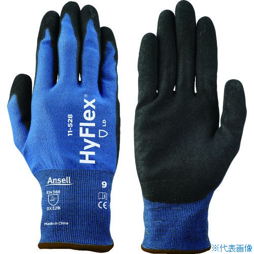オレンジブック トラスコ中山　TRUSCOAnsell 耐切創手袋 ハイフレックス 11−528 Lサイズ 〔品番:115289〕[ 注番:1493884]特長●長時間の作業で疲れた手に持続的な快適さと保護を提供します。●フィット感を高め、...