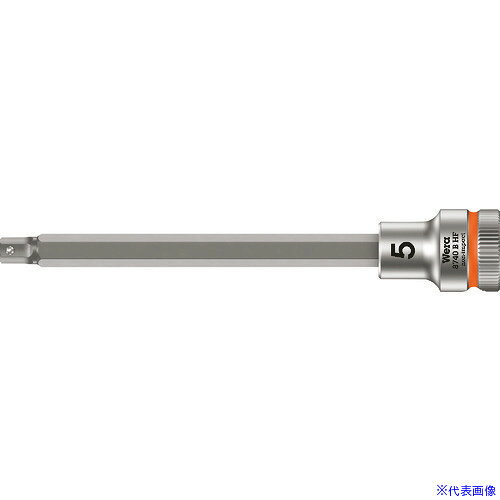 オレンジブック トラスコ中山　TRUSCOWera(ヴェラ) 8740 B HF 3/8 5.0mm ロング 〔品番:003034〕[ 注番:1494938]特長●各サイズが色で分けられているため、サイズを簡単に選べます。●ホールディングフ...