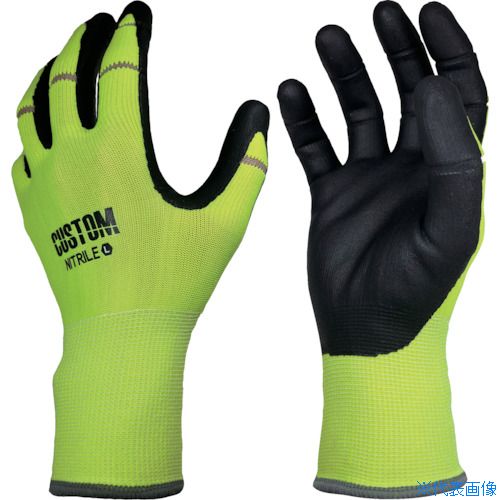 オレンジブック トラスコ中山　TRUSCO勝星 CUSTOM(カスタム) M 〔品番:CU01M〕[ 注番:1497538]特長●指の関節部分が薄く編まれており、ちぎりやすくなっているので、自分だけの指出し手袋として使用できます。●耐油性の...