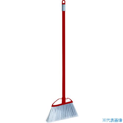 オレンジブック トラスコ中山　TRUSCO日本クリンテック Ka:z 床用ホーキ ショートタイプ 赤 〔品番:110660〕[ 注番:1497668]特長●穂先の先端に施した先割れ加工により、細かいゴミやホコリを残さず掃けます。●象徴的なヘ...