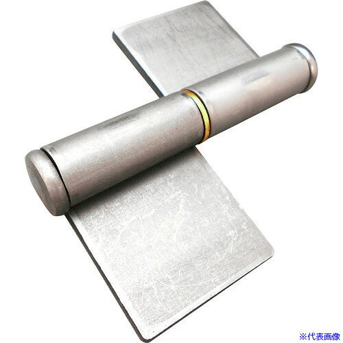オレンジブック トラスコ中山　TRUSCOWAKI 鉄旗丁番 O‐010 左 100mm 〔品番:O010〕[ 注番:1583537]特長●溶接して取り付けるタイプの丈夫な丁番です。用途●重量鉄扉の溶接用に。●倉庫事務所の扉等に。仕様●全長...
