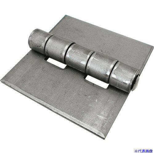 オレンジブック トラスコ中山　TRUSCOWAKI 鉄熔接用丁番 O‐002 65mm 〔品番:O002〕[ 注番:1585060]特長●溶接して取り付けるタイプの丈夫な丁番です。用途●重量鉄扉の溶接用に。仕様●全長(mm)：65●幅(mm...