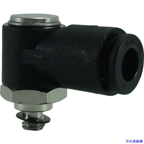 オレンジブック トラスコ中山　TRUSCOチヨダ ファイブシングルバンジョー 6mm・M5X0.8 〔品番:F6M5S1〕[ 注番:1585185]特長●PBT樹脂を採用し、スパッタ等の延焼事故を防止。●空気圧汎用型継手では初の軽量化を実現...