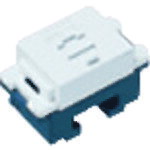 オレンジブック トラスコ中山　TRUSCOPanasonic アドバンスS埋込テレホンモジュラジャック 〔品番:WNT15629CW〕[ 注番:1586132]特長仕様●幅(mm)：130●長さ(mm)：325●高さ(mm)：113仕様2材...