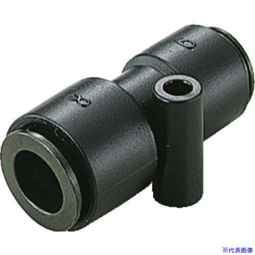 オレンジブック トラスコ中山　TRUSCOチヨダ チューブ継手 フジ異径ユニオン(樹脂) 6mm×8mm 〔品番:6R08U〕[ 注番:1588397]特長仕様●使用流体：空気●使用圧力：1MPa●使用温度範囲(℃)：-5〜60●適合チュー...