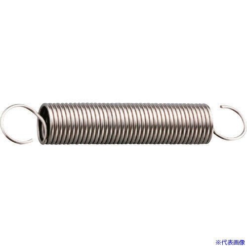 オレンジブック トラスコ中山　TRUSCO東発 Jスプリング (JBタイプ) 引きばね 線径:1.2X外径:12X長さ:91.4 〔品番:JB290〕[ 注番:1605083]特長●ステンレス鋼線（SUS304-WPB）を用いた引張ばねです...