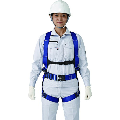 オレンジブック トラスコ中山　TRUSCOタニザワ 墜落制止用器具 フルハーネス “凛” 〔品番:575AOT2B〕[ 注番:1605451]特長●しゃがんだ時にお尻周りがつっぱらないフリーテンション構造です。●肩ベルトが身体の動きに追随し...