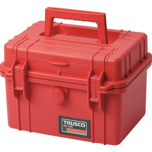 オレンジブック トラスコ中山　TRUSCOTRUSCO プロテクターツールケース 270x215x186 赤 〔品番:TAK33RE〕[ 注番:1607223]特長●耐久性、密閉性の高い樹脂ツールケースなので、精密機械の保管、移送に最適です...