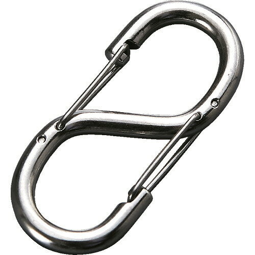 オレンジブック トラスコ中山　TRUSCOTRUSCO Sカンフック ステンレス製 5mm 〔品番:TSCF5〕[ 注番:1607249]特長●フック付なので、かけたものが外れにくくなっています。用途●チェーン・ワイヤ・ロープなどの連結や、...