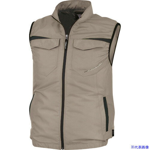 オレンジブック トラスコ中山　TRUSCOXEBEC 空調服ベストXE98011−81−5L キャメル 〔品番:XE98011815L〕[ 注番:1609616]特長●なにより動きやすいのが特徴の空調服です。●袖口のパイピング仕様により、余...