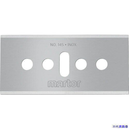 オレンジブック トラスコ中山　TRUSCOmartor 替刃 10枚 INDUSTRIAL BLADE ステンレス 145 〔品番:145〕[ 注番:1612218]特長●ステンレス製で耐食性があります。●食品加工現場などでも最適です。仕様...