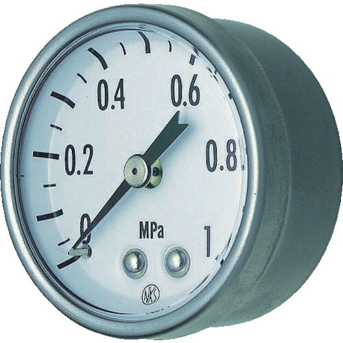 オレンジブック トラスコ中山　TRUSCO長野 小型圧力計 圧力レンジ(MPa):0〜0.7 〔品番:GK251610.7MP〕[ 注番:1614428]特長●小型機器の圧力測定用、あるいは空圧機器の圧力測定用に使用される圧力計であり、機器...