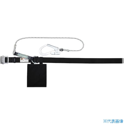 オレンジブック トラスコ中山　TRUSCOTRUSCO ロープ式 胴ベルト型墜落制止用器具 幅50mmX長さ1150mm ブラック 〔品番:TSB99ABK〕[ 注番:1615689]特長●大型フック付であらゆる工事現場に対応します。●腰の...