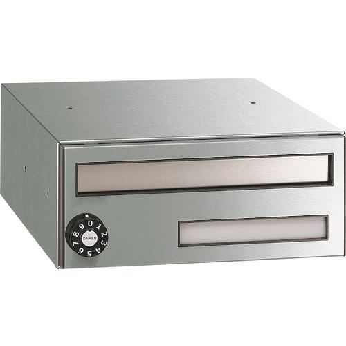 オレンジブック トラスコ中山　TRUSCODAIKEN ポステック CSP−103型(静音ダイヤル錠) 〔品番:CSP103〕[ 注番:1623730]特長●扉と本体は美しく耐久性に優れたステンレス製です。●鍵不要の静音ダイヤル錠で、鍵の紛...