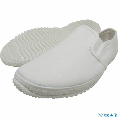 オレンジブック トラスコ中山　TRUSCO日進 White Sole #310 白 23.0cm 〔品番:WS310W23.0〕[ 注番:1625196]特長●マーキングしにくい白底の作業靴。●上履きなどにも使用されています。●内装施工や引...