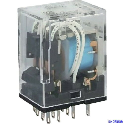 オレンジブック トラスコ中山　TRUSCOOMRON 一般リレー 〔品番:MY2AC200220〕[ 注番:1639097]特長●使用環境、用途に合わせて選べる汎用リレーのベストセラーです。仕様●長さ(mm)：28●幅(mm)：21.5●高...