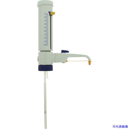 オレンジブック トラスコ中山　TRUSCOSIBATA 分注器 ボトルトップディスペンサー DISPET EX2 100mL 〔品番:02417010002〕[ 注番:1661508]特長●オートクレーブ（121℃）滅菌可能・接液部は耐薬品...