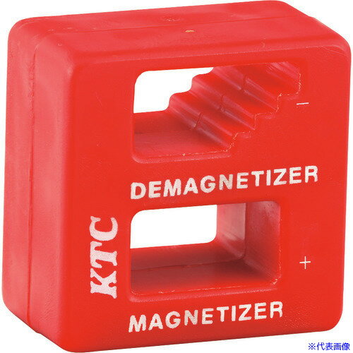 オレンジブック トラスコ中山　TRUSCOKTC マグネタイザ 〔品番:AYG1〕[ 注番:1676428]特長●DEMAGNETIZER（−）側の穴に軸を通してスライドさせると脱磁、MAGNETIZER（＋）側の穴に軸を通してスライドさせ...