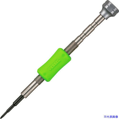 オレンジブック トラスコ中山　TRUSCOVESSEL 精密マイクロスティックスドライバー TD-54 3ULR-00 全長100mm 〔品番:TD543ULR00〕[ 注番:1678441]特長●3枚羽溝の精密ドライバーです。●3つのウィ...